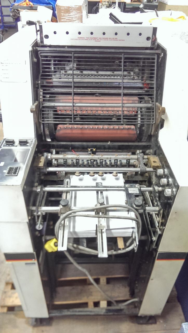 Lot #45: Multigraphics 1218 Offset Printing Press with Kompac II ...